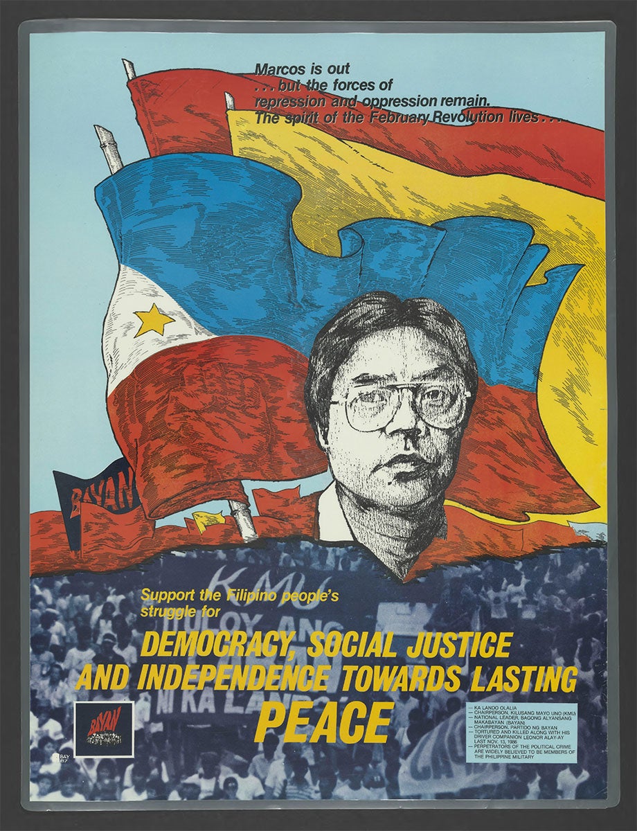 Support the Filipino people’s struggle – Never Forget